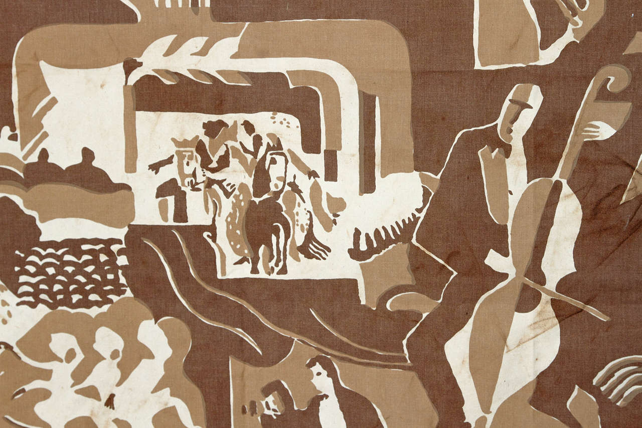 Radio City Music Hall Art Deco Jazz Age, Ruth Reeves / Donald Deskey ...