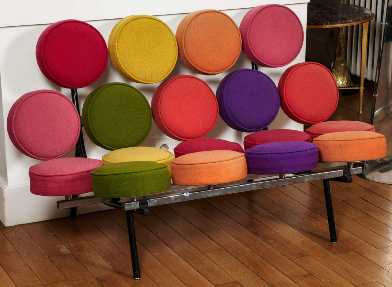 "Marshmallow" sofa by George Nelson, 1958. at 1stDibs | george nelson ...