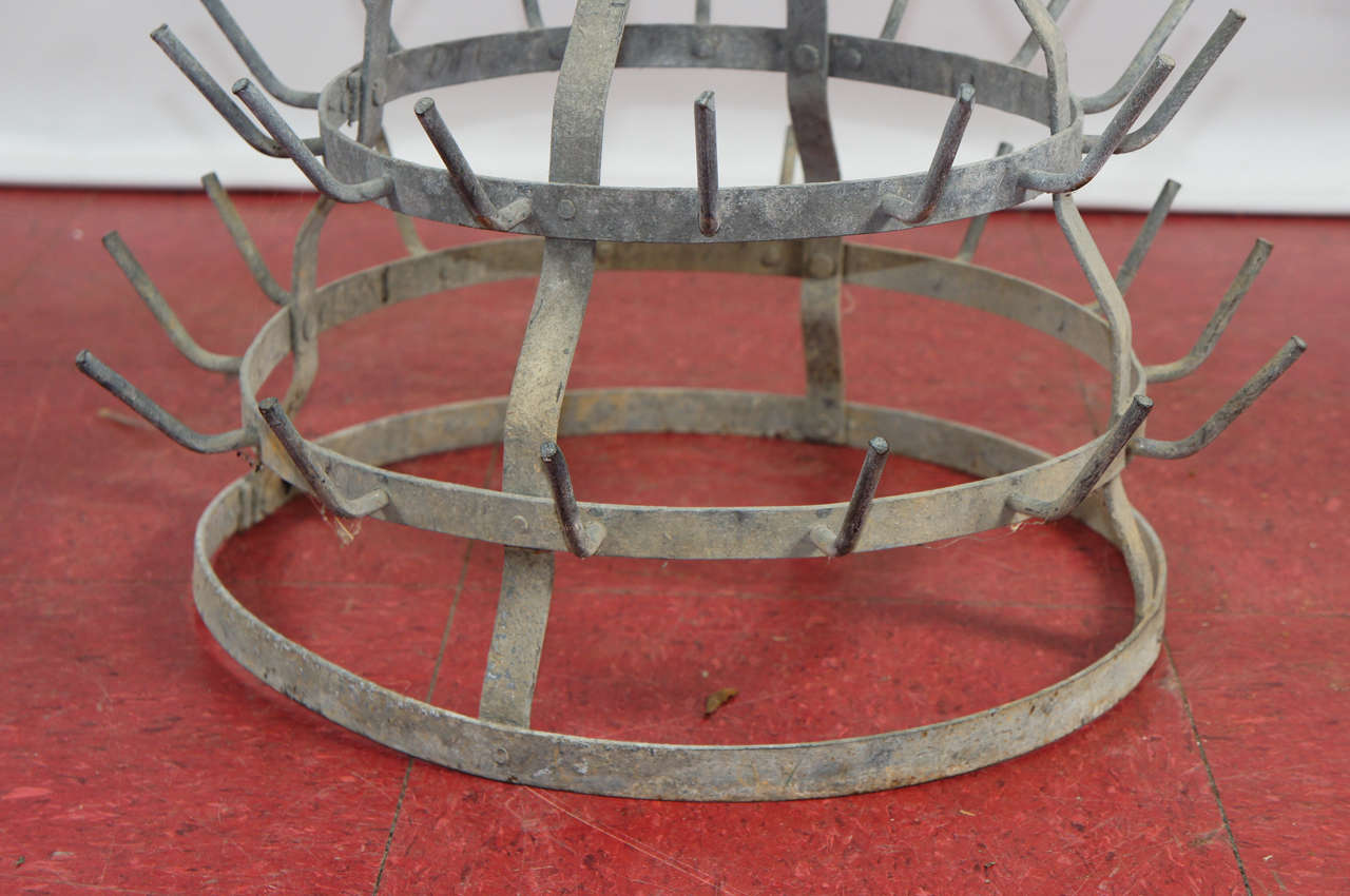 Antique French Wine Bottle Drying Rack at 1stDibs | antique french ...