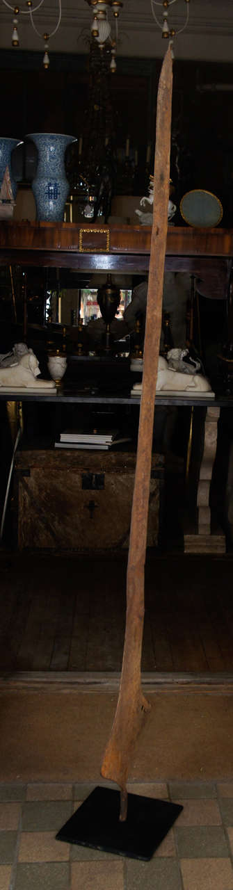 An Unusually Large 19th Century Topoke Tribe Currency Sword For Sale at ...