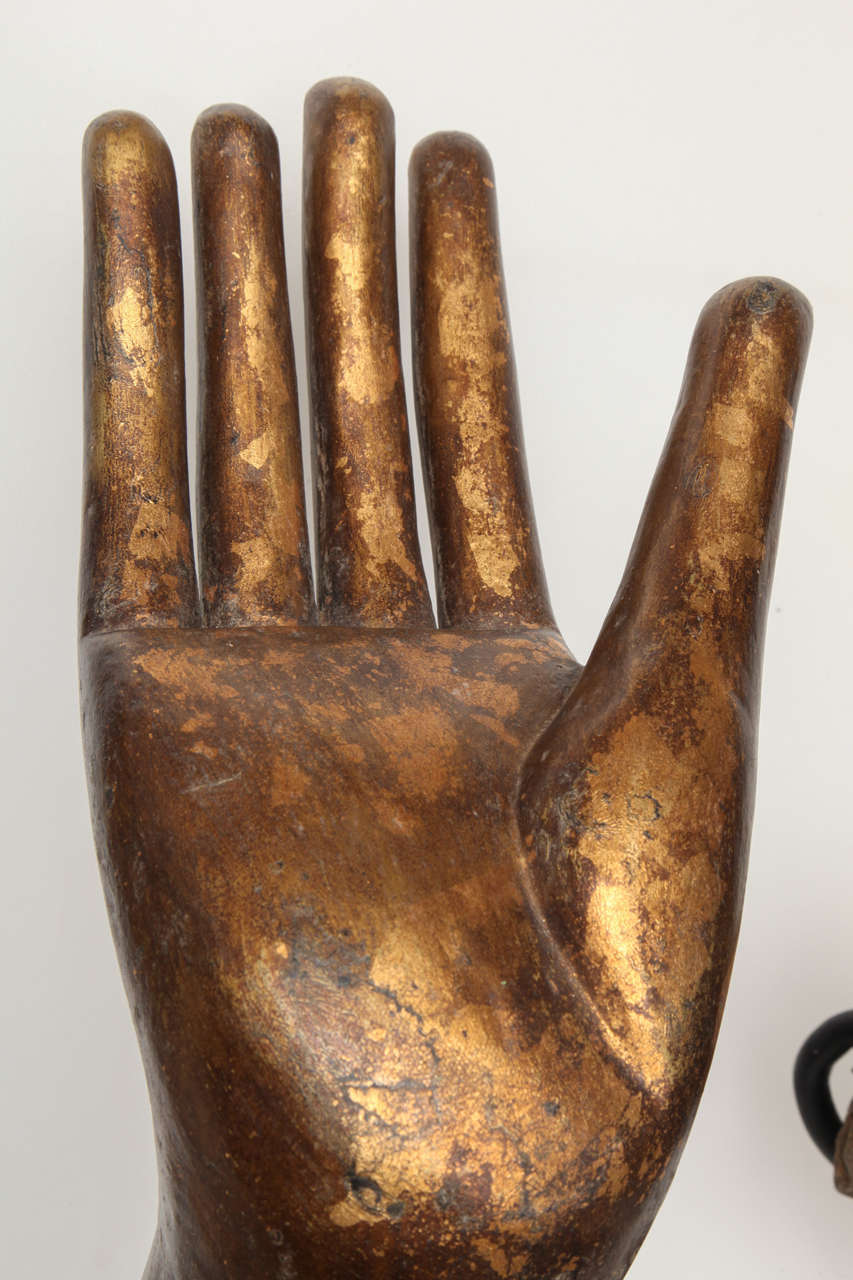 Large Buddha Hands from Thailand at 1stDibs