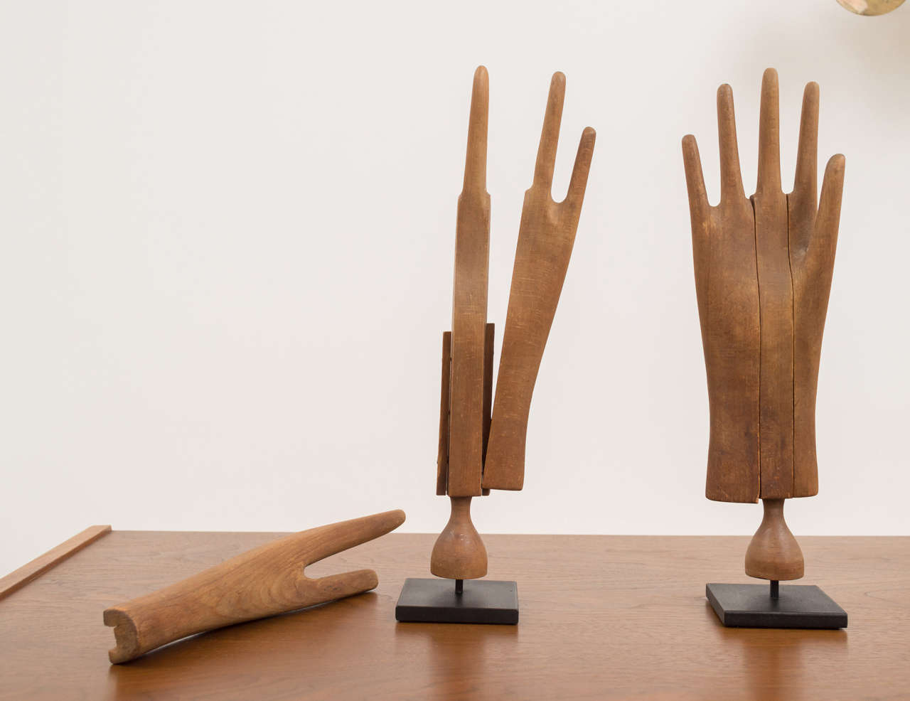 19th c. Wooden Glove Forms at 1stDibs