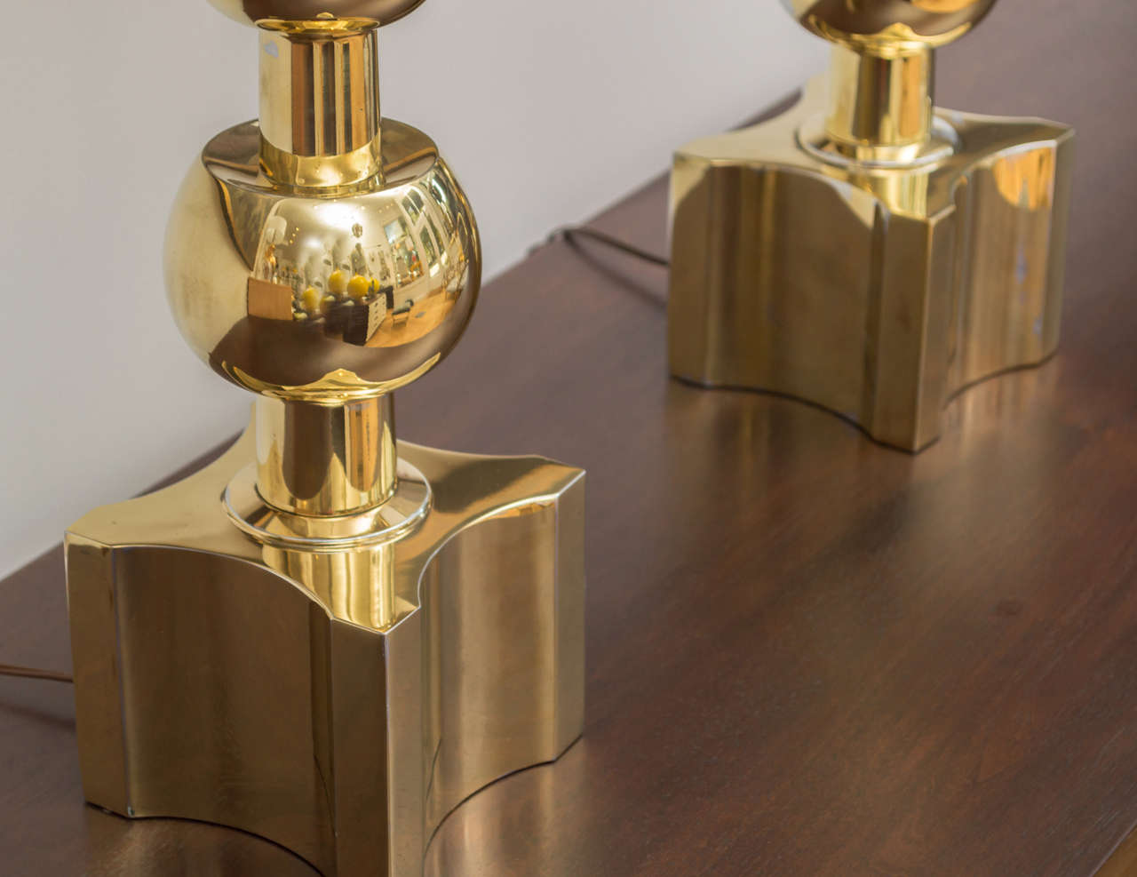 Pair of Stiffel Lamps at 1stDibs