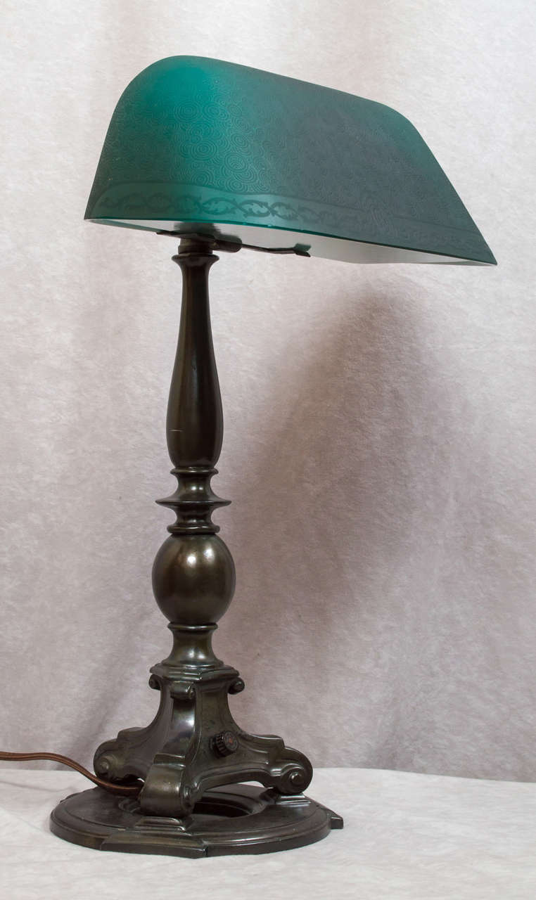 Emeralite Banker's Style Desk Lamp at 1stDibs | emeralite bankers lamp ...