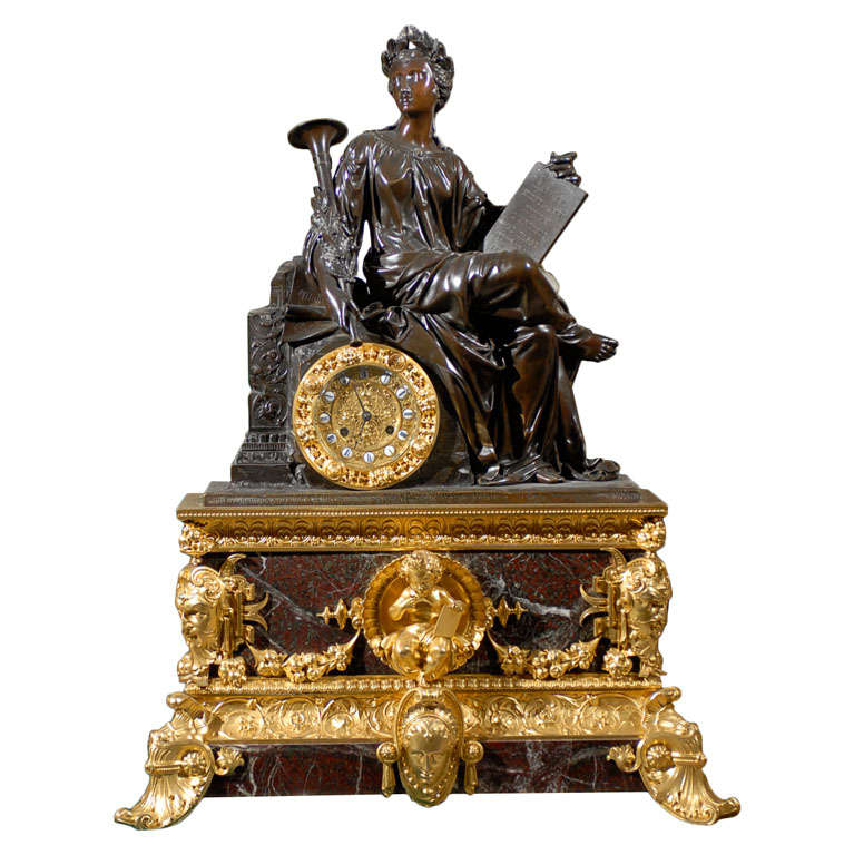 Syroco Clock at 1stDibs