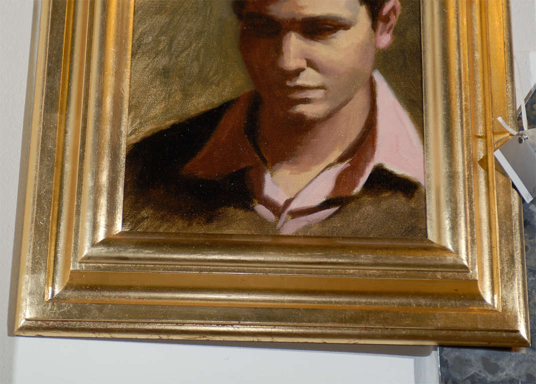 American Portrait Painting by Kendric Tonn at 1stDibs