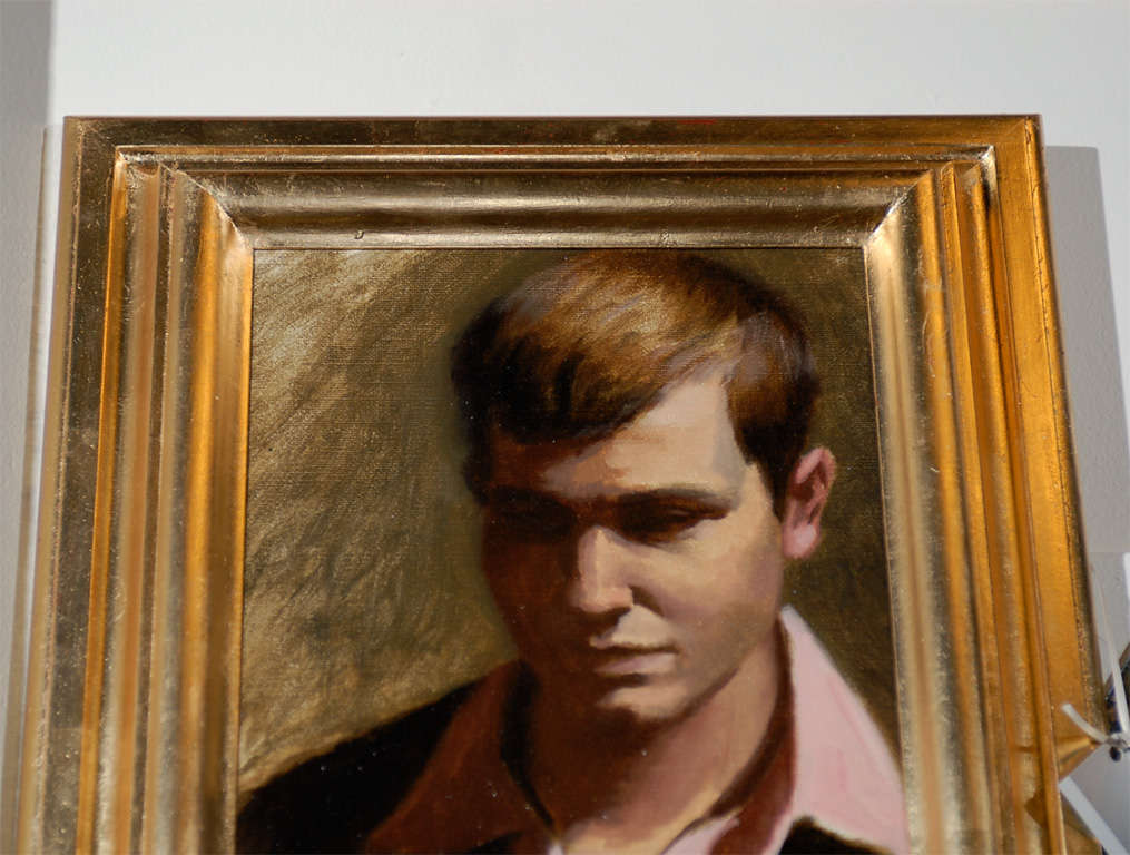 American Portrait Painting by Kendric Tonn at 1stDibs