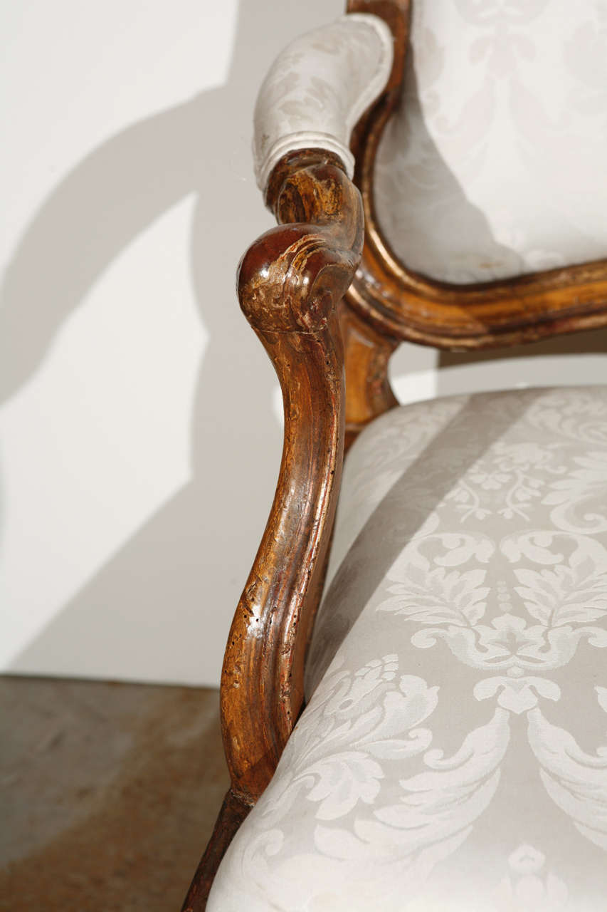 18th c., Italian Rococo-style Chair For Sale at 1stDibs | rococo ...