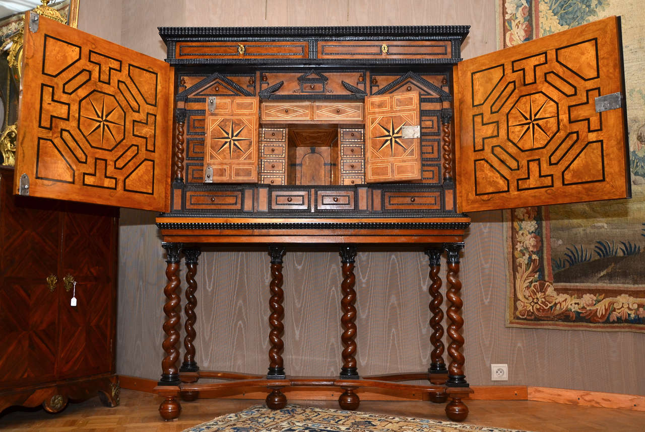 A French Louis XIV Cabinet on Stand For Sale at 1stDibs