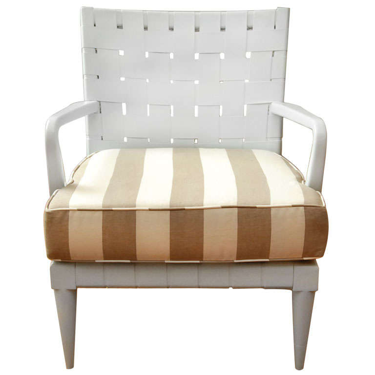 Basket Weave Chair at 1stDibs