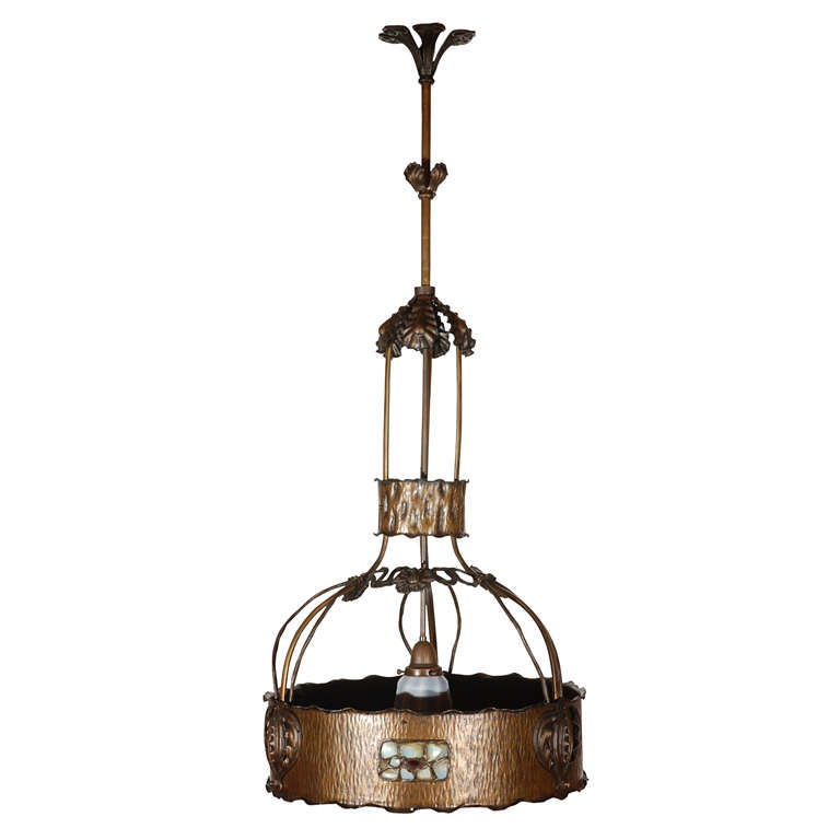 AUSTRIAN ART NOUVEAU BAT FIXTURE at 1stDibs | bat light fixture ...