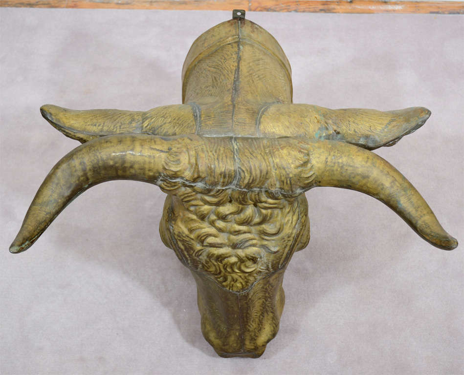 Antique French Bull Head Butcher's Trade Sign at 1stDibs | antique ...