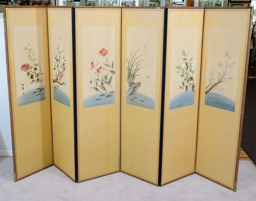 Korean Traditional Folding Screen