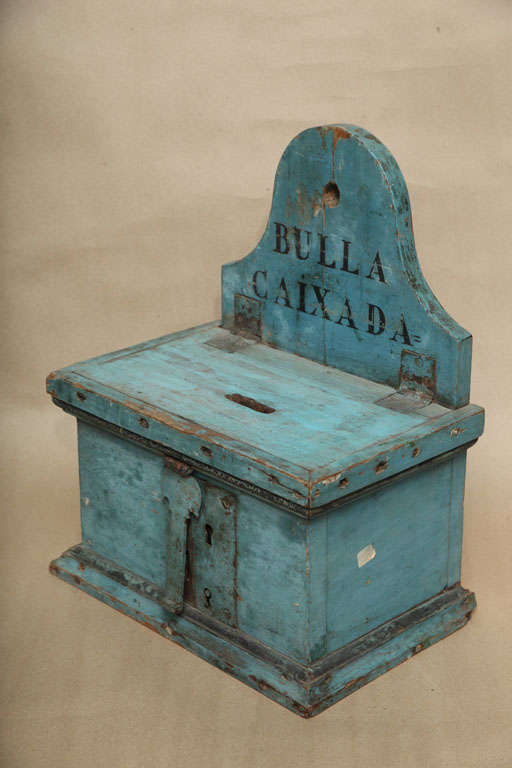 18th C Catalan Money Box For Sale at 1stDibs | divided money box