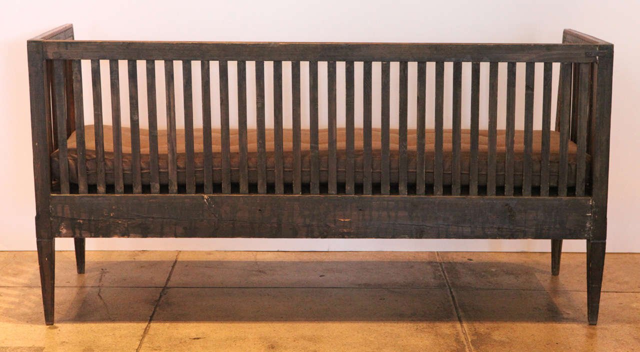 18th Century Swedish Ladder Back Bench at 1stDibs