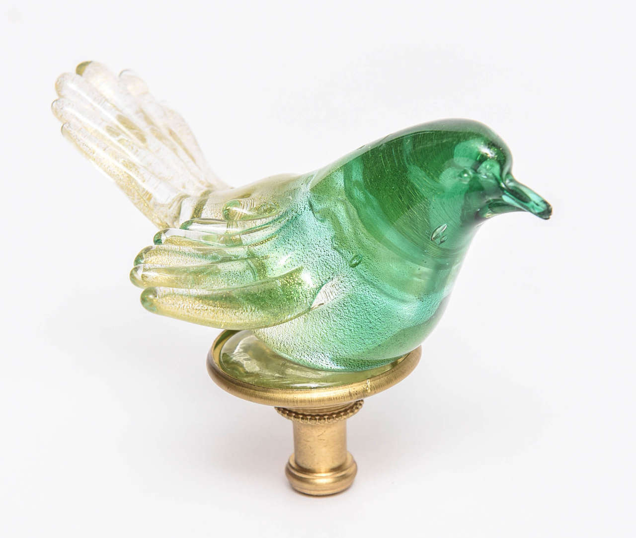 Pair of Murano Lamp Finials, 20th Century at 1stDibs