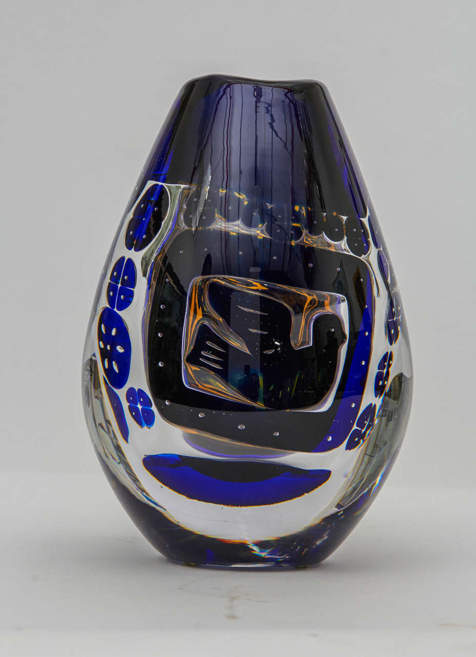 Orrefors Vase For Sale at 1stDibs | orrefors vase vintage, orrefors ...
