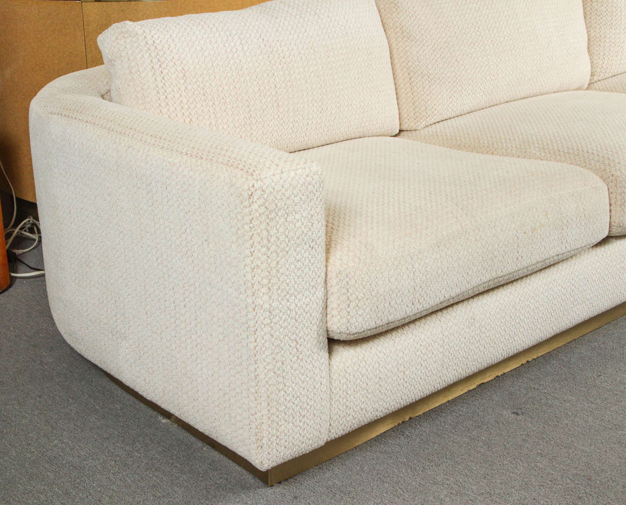 Pair of Sofas Attributed to Milo Baughman at 1stDibs