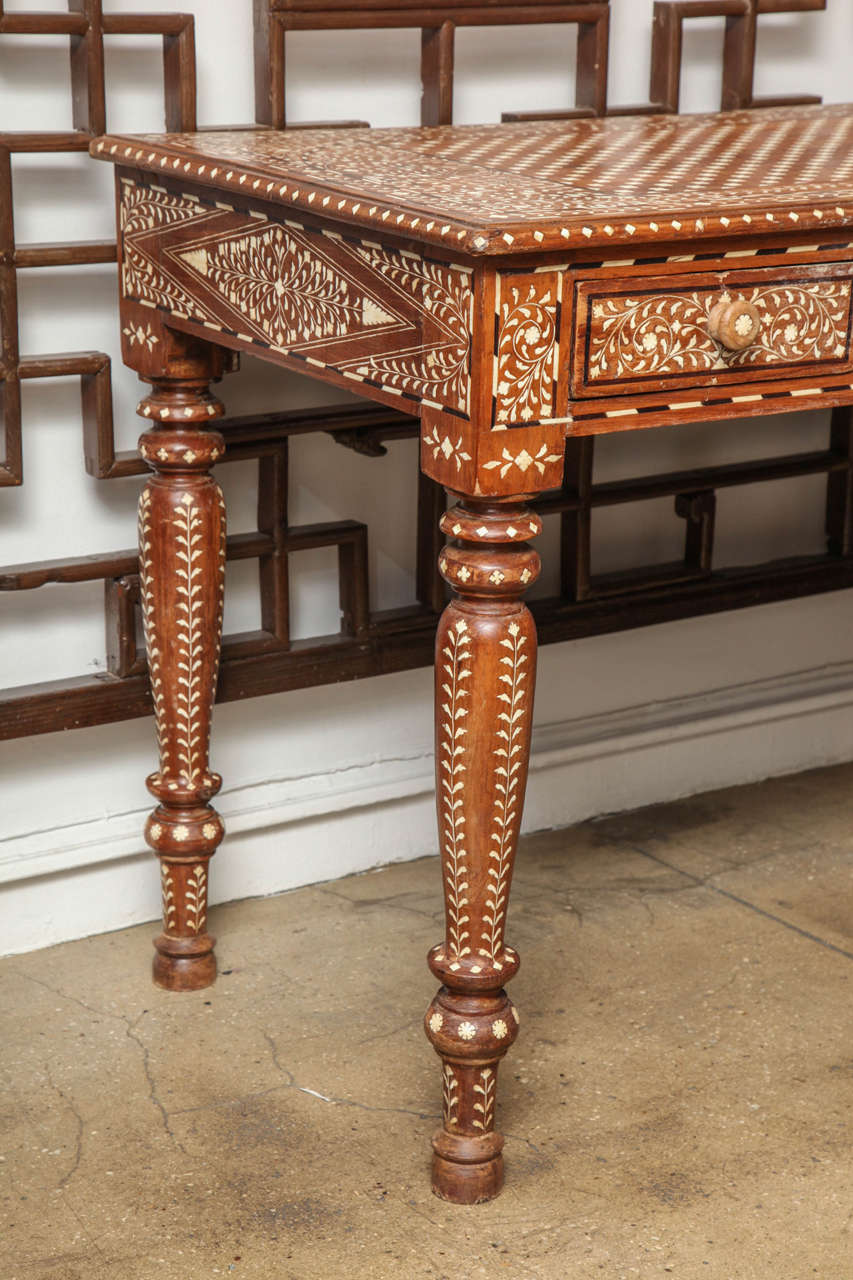 Bone Inlaid Desk at 1stDibs | bone inlay desk, bone inlay writing desk ...