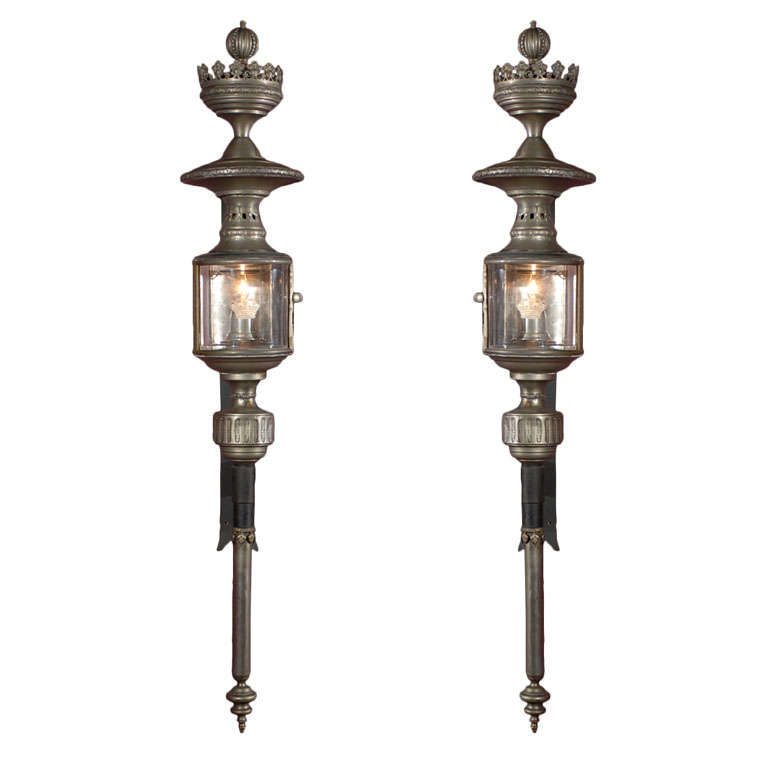 Antique Coach Lamps For Sale at 1stDibs | antique coach lights, vintage ...