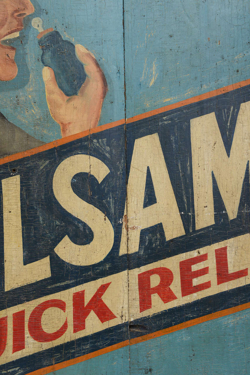 1930's English Advertising Sign For Sale at 1stDibs