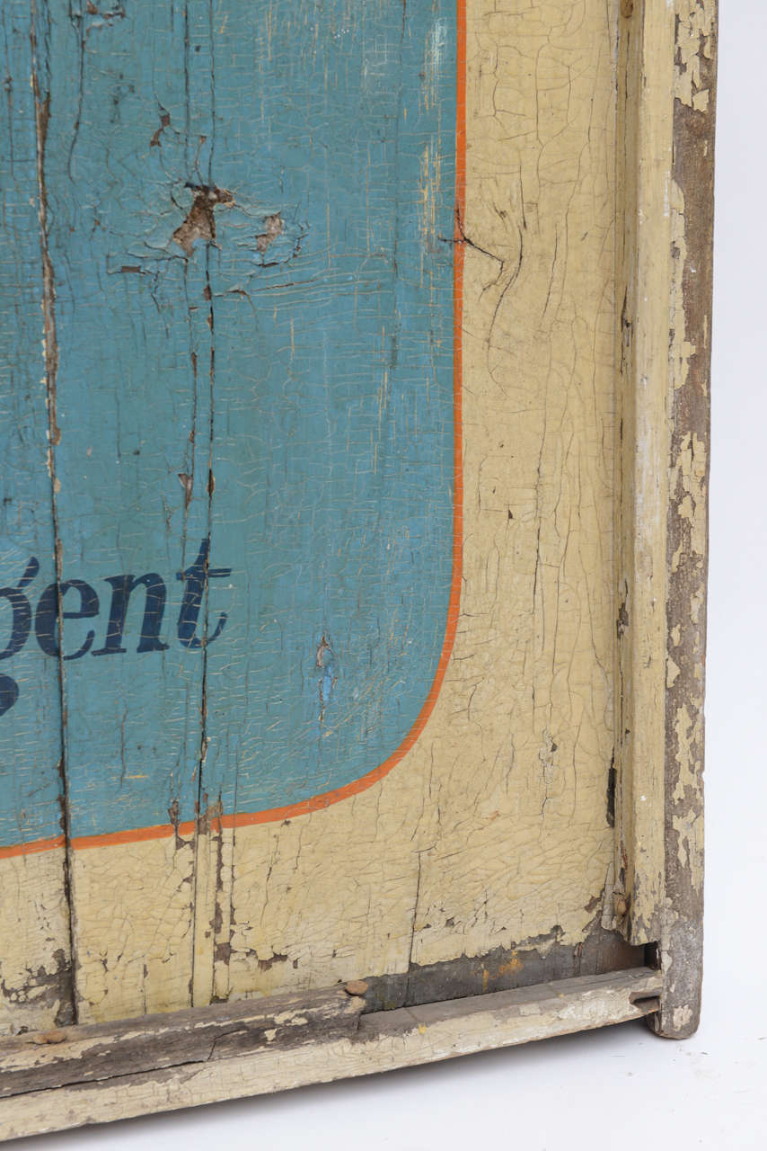 1930's English Advertising Sign For Sale at 1stDibs