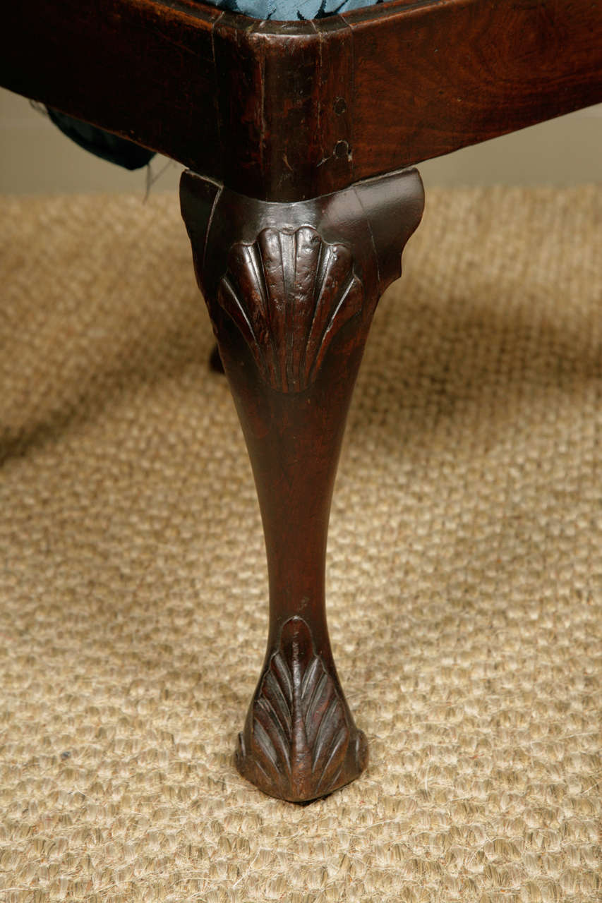 Irish Mahogany Side Chair circa 1740 For Sale at 1stDibs