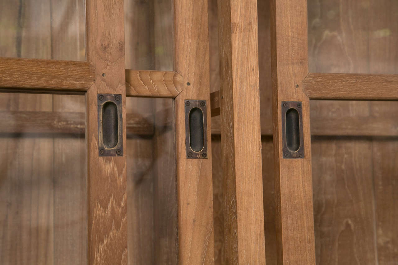 Sliding Glass Door Teak Cabinet at 1stDibs | sliding glass doors ...