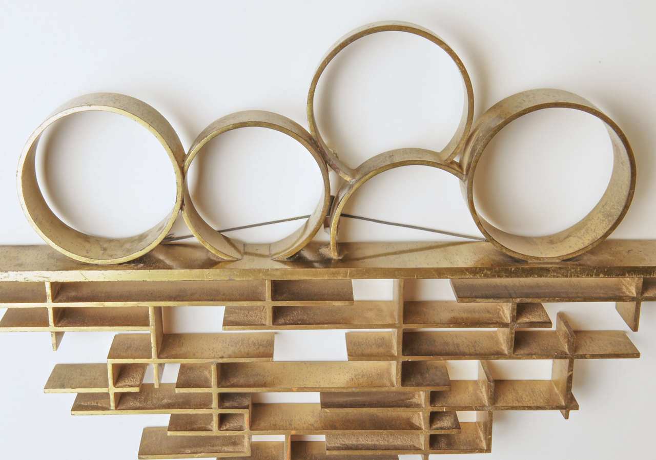 Supreme Machine Age Foundry Art Architectural Element at 1stDibs