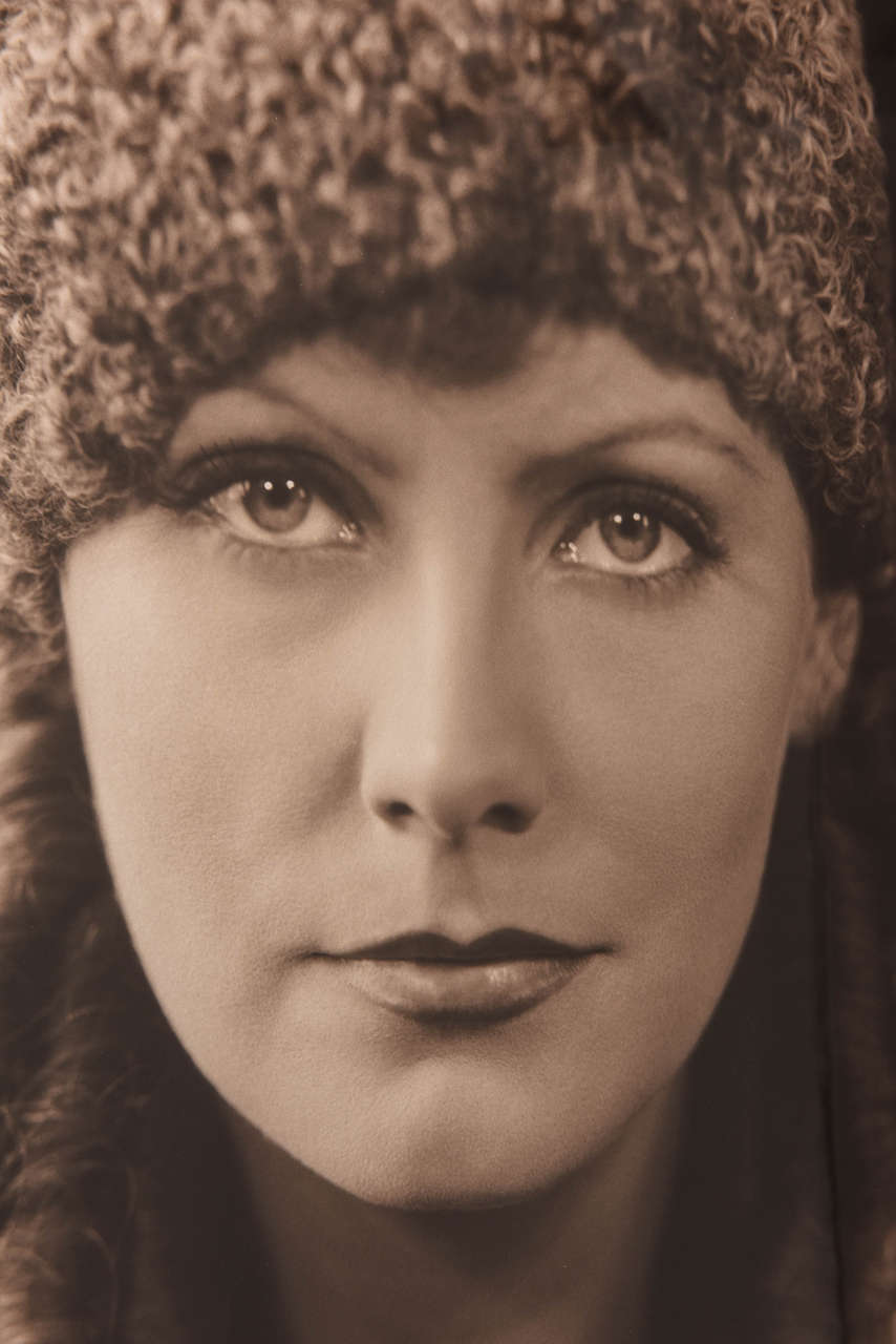 Framed Archival Pigment Photograph of Greta Garbo: George Hurrell, 1936 ...