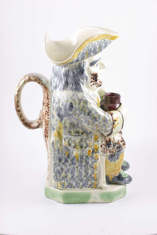 English Creamware Toby jug For Sale at 1stDibs