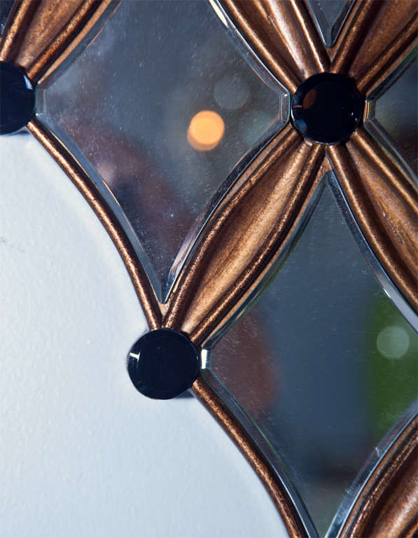 Decorative Diamond Shaped Mirror at 1stDibs | diamond shaped mirrors ...