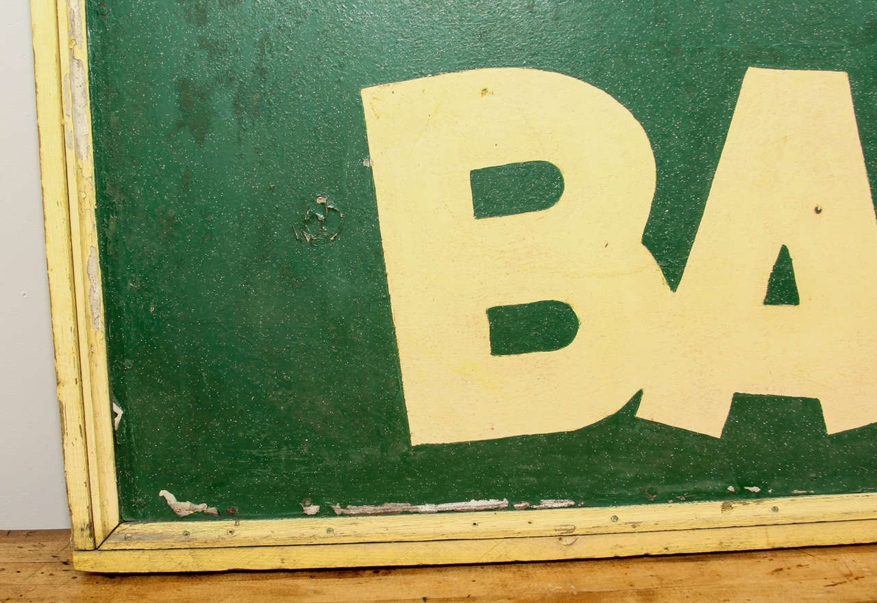 'Snack Bar' Country Club Sign at 1stDibs