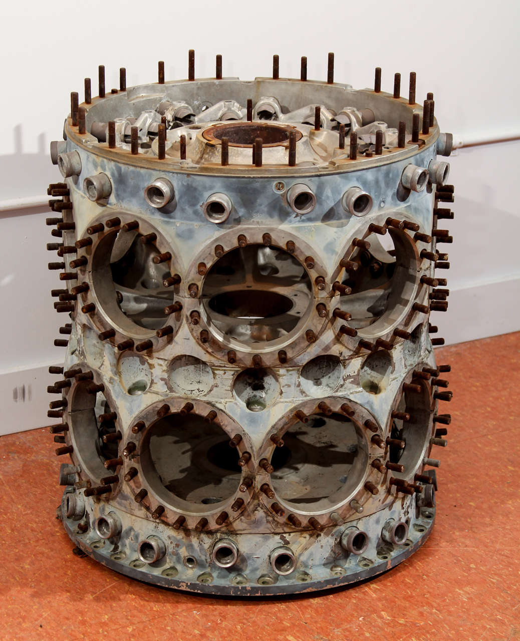 Pair of Curtiss-Wright 'Cyclone' Radial Engine Blocks at 1stDibs