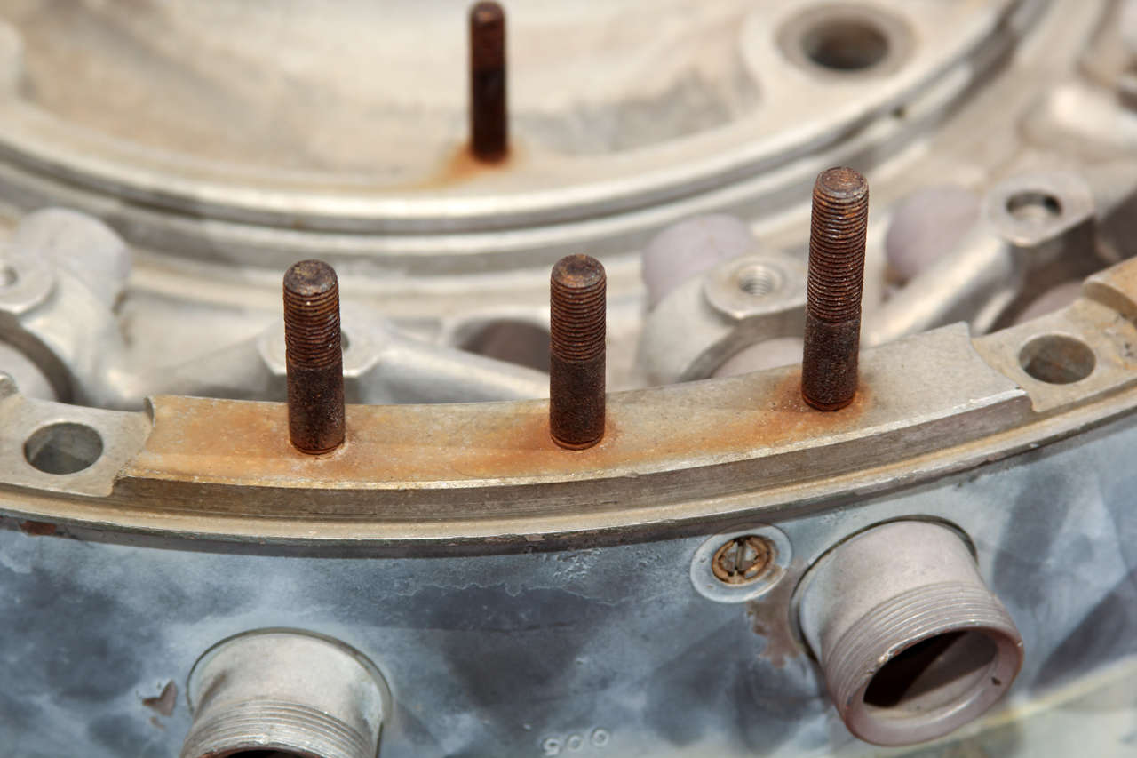 Pair of Curtiss-Wright 'Cyclone' Radial Engine Blocks at 1stDibs