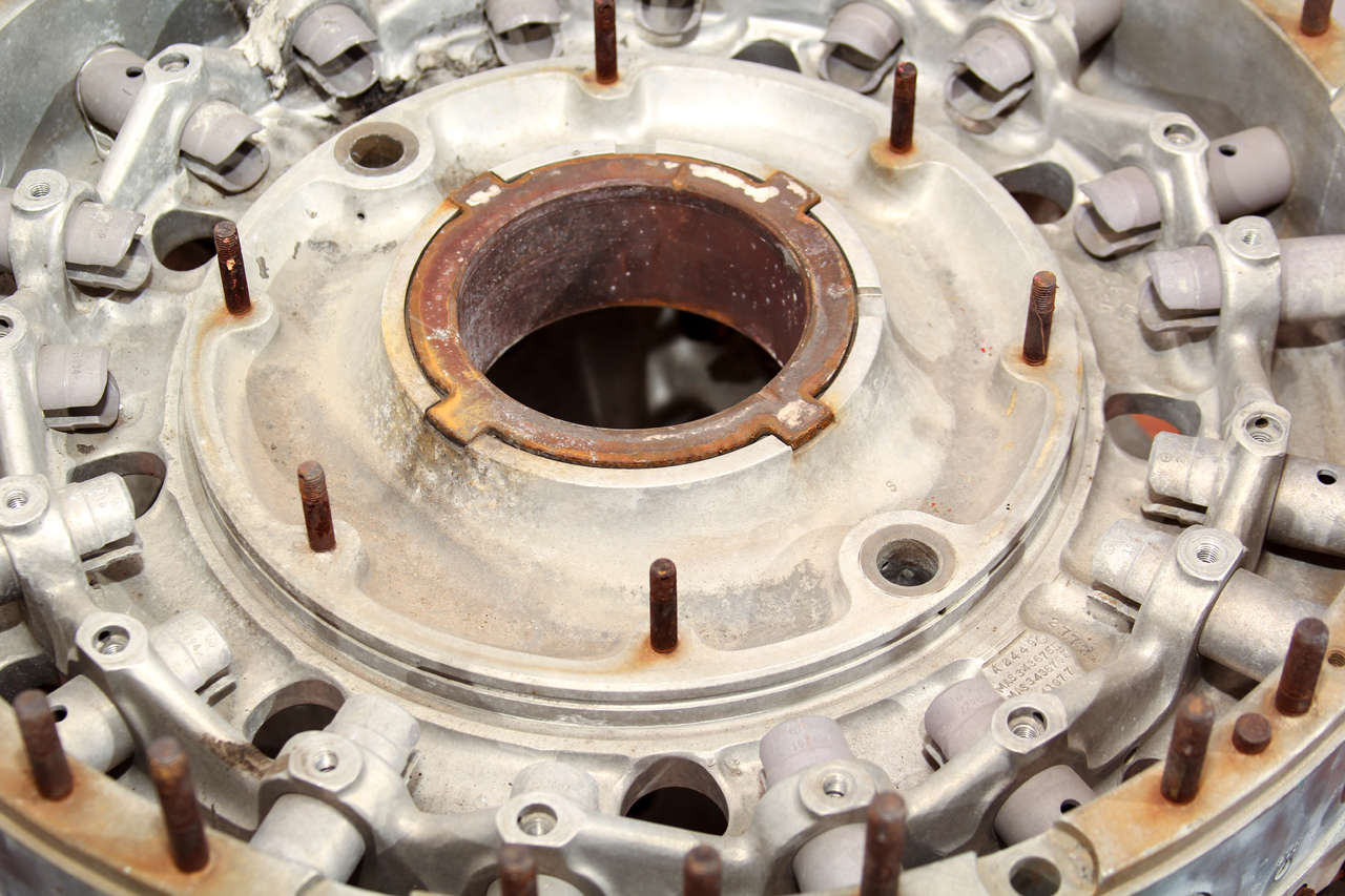 Pair of Curtiss-Wright 'Cyclone' Radial Engine Blocks at 1stDibs