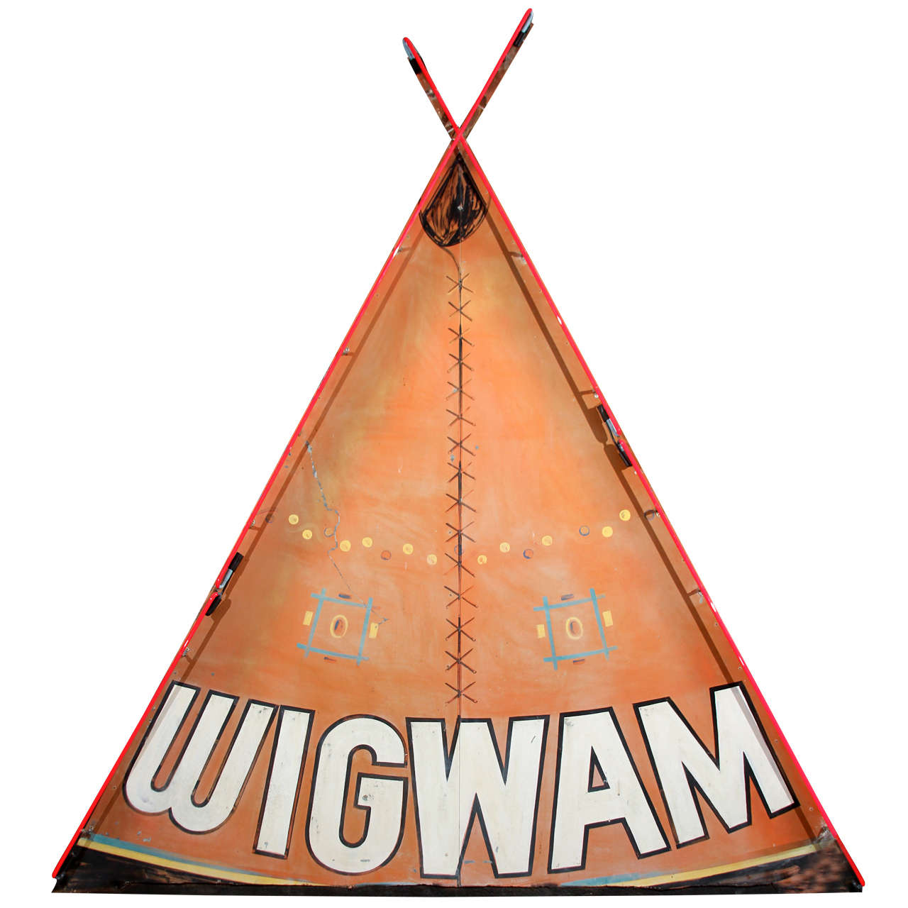Wigwam Neon Sign at 1stDibs