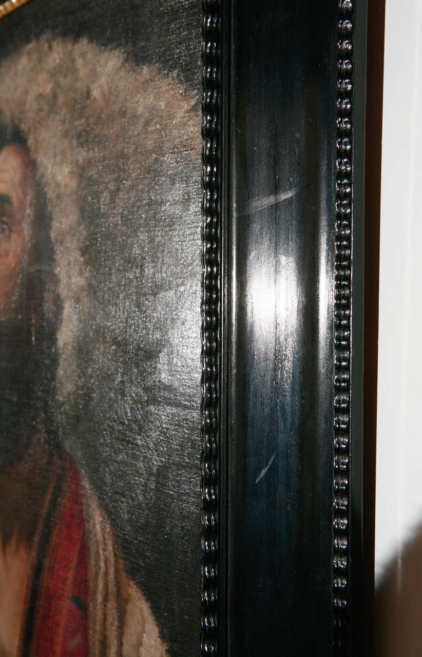 19th Century Oil Painting of Russian Cossack at 1stDibs