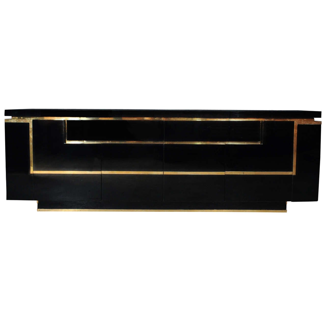 Sideboard Credenza by Jean-Claude Mahey at 1stDibs