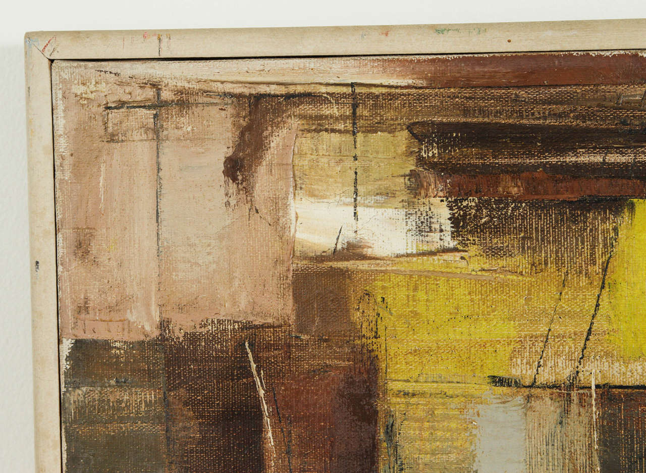 Mid-Century Abstract Painting by Frank Reed at 1stDibs | mid century ...