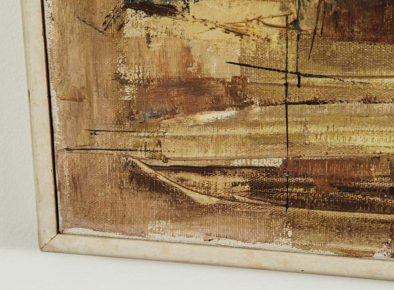 Mid-Century Abstract Painting by Frank Reed at 1stDibs | mid century ...