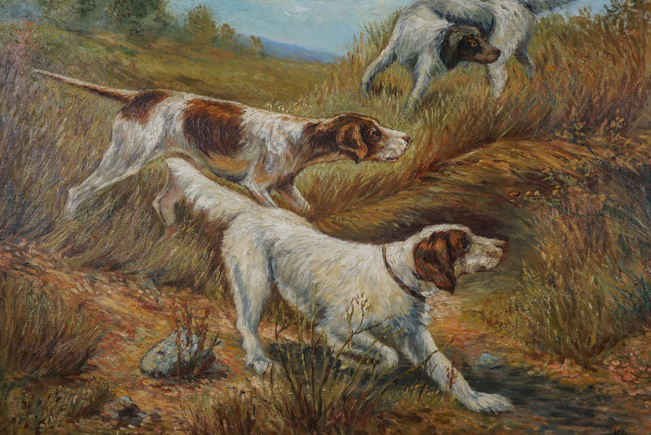 19th Century Oil on Canvas by Jacob Hart Lazarus, American. Circa 1860 ...