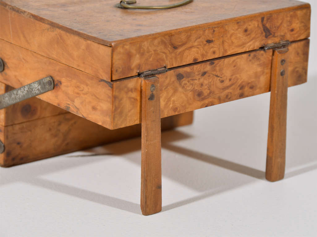 Burl Wood Expandable Box For Sale at 1stDibs | expandable boxes ...