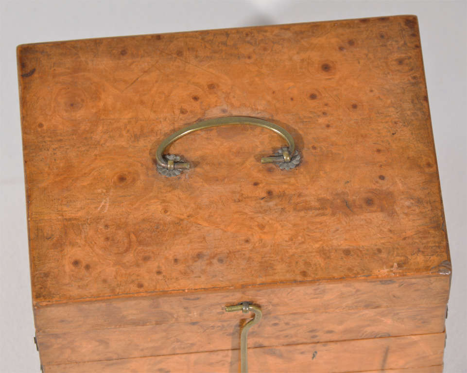 Burl Wood Expandable Box For Sale at 1stDibs | expandable boxes ...