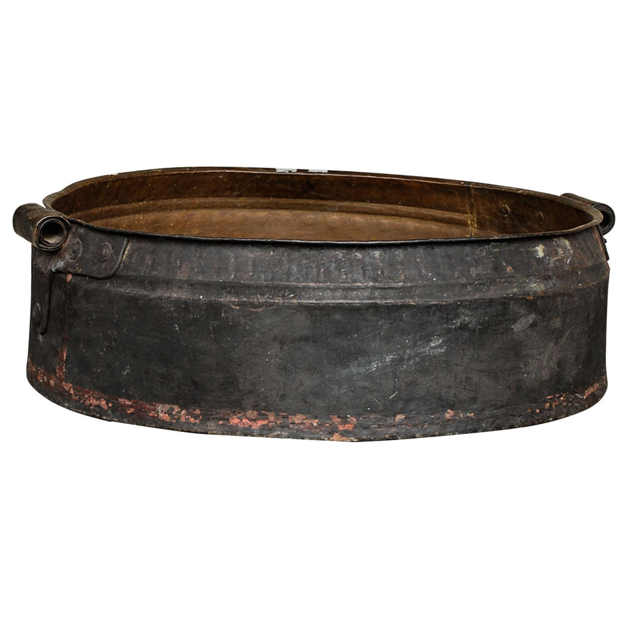 Very Large Size 19th Century South Indian Copper Vessel For Sale at ...