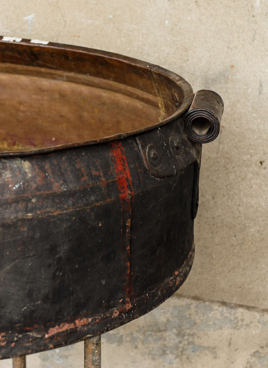 Very Large Size 19th Century South Indian Copper Vessel For Sale at ...