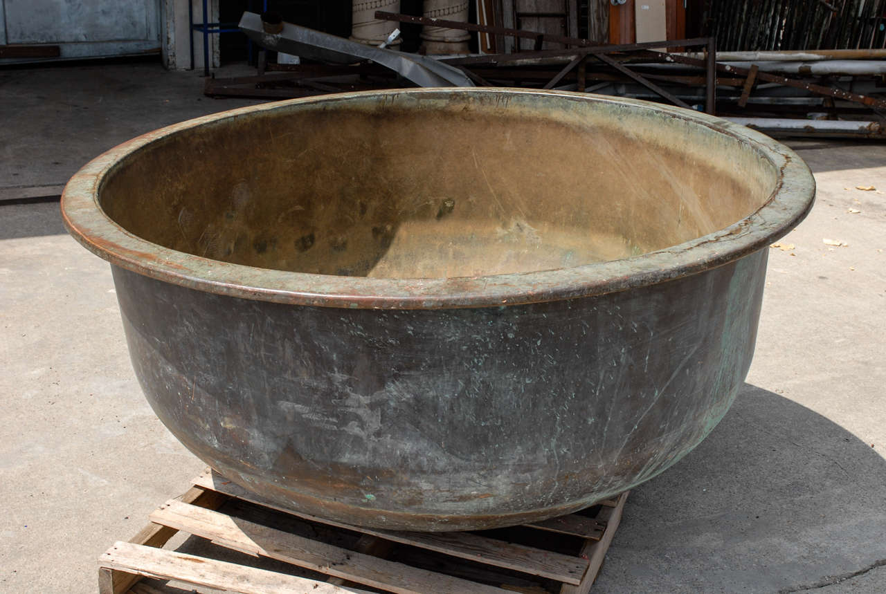 An Industrial Copper Vessel of Very Large Size at 1stDibs