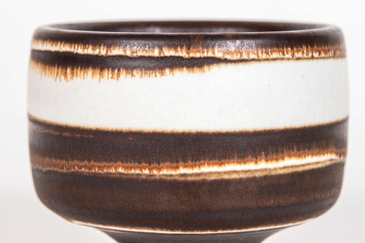 Outstanding Karl Scheid "Tea Bowl" Vase For Sale at 1stDibs