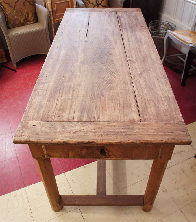 Antique French Farm Table at 1stDibs | primitive dining table