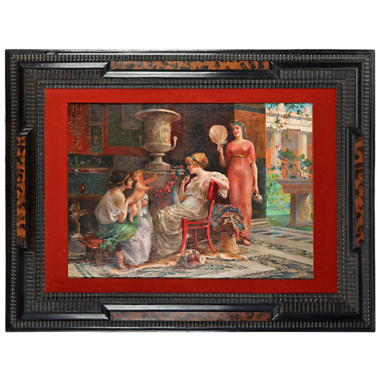 Fine Painting Oil on Canvas Signed Luigi Cavalieri at 1stDibs | luigi ...